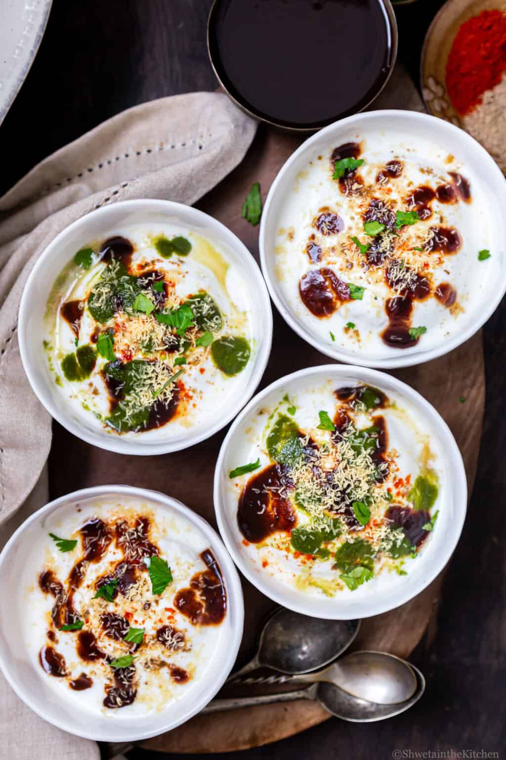 Dahi Vada - Dahi Bhalla - Shweta in the Kitchen