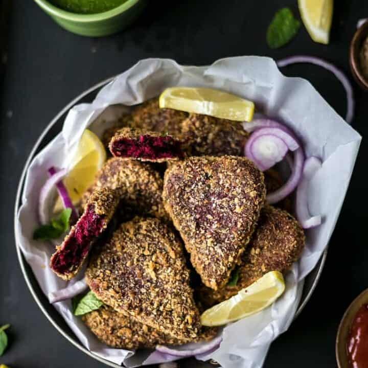 Beetroot Cutlet - Shweta in the Kitchen