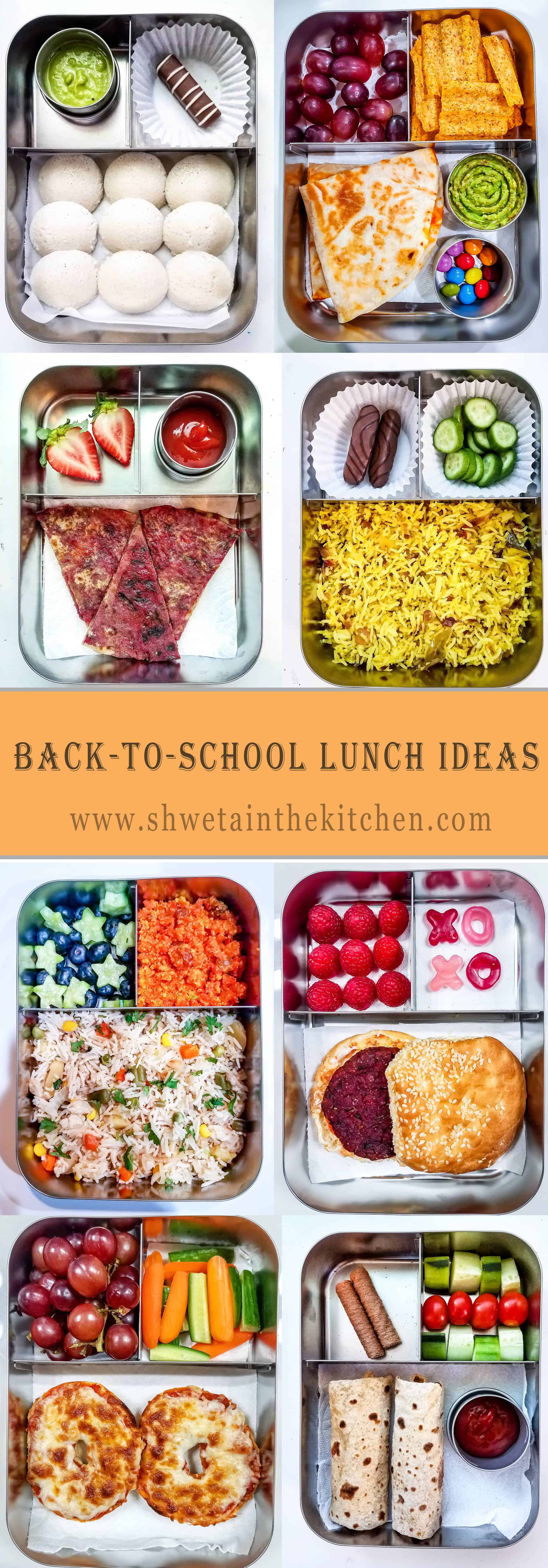 Back To School Lunch Ideas Shweta In The Kitchen
