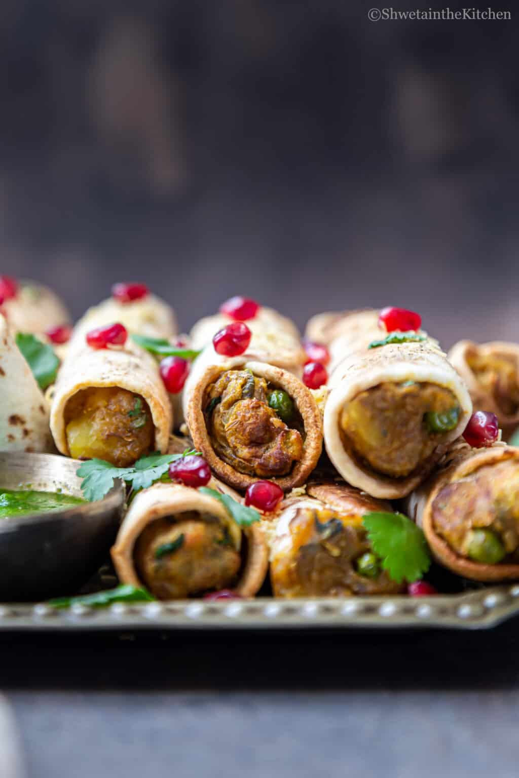 Samosa Rolls - Shweta in the Kitchen