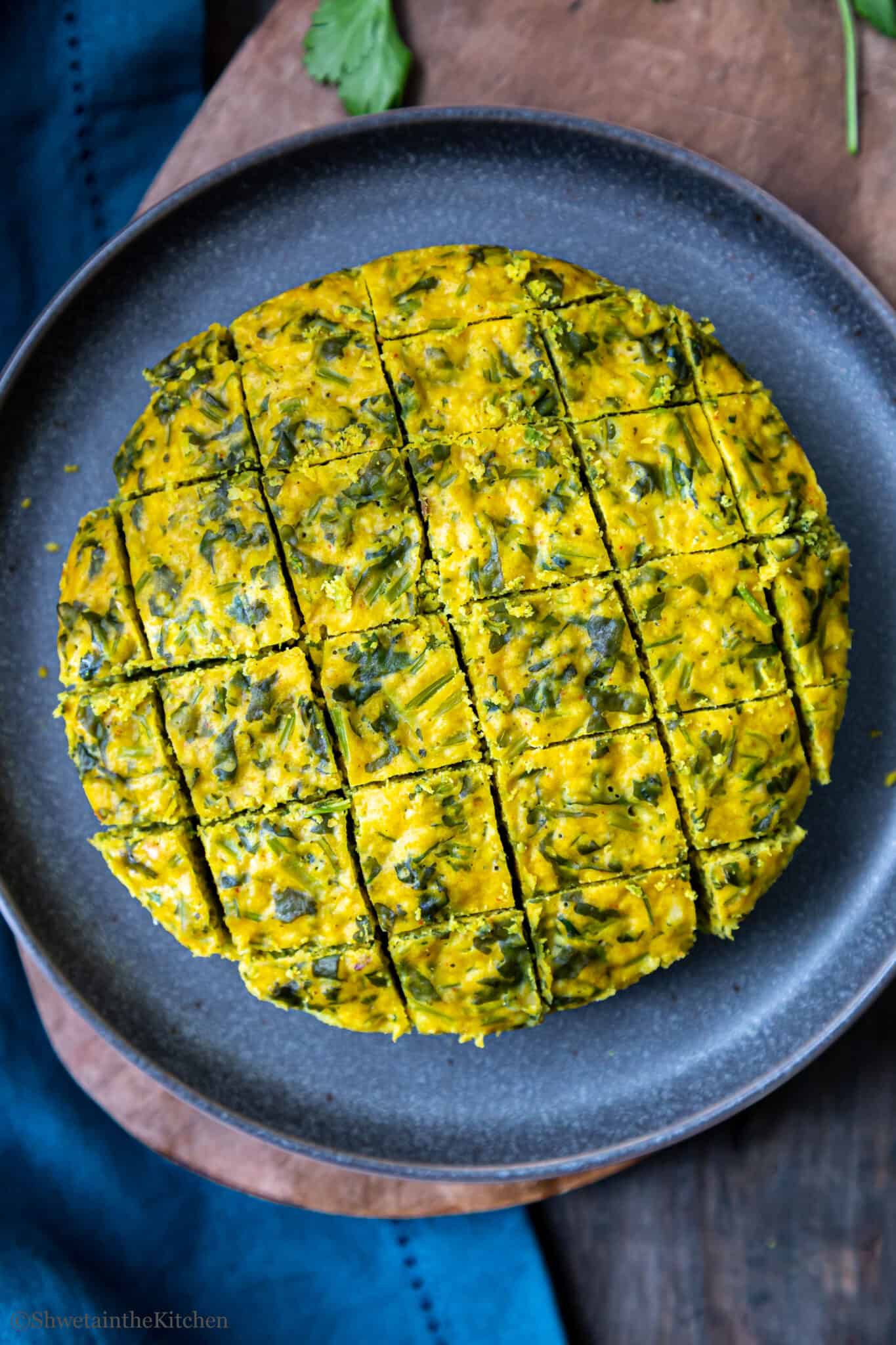 Kothimbir Vadi - Shweta in the Kitchen