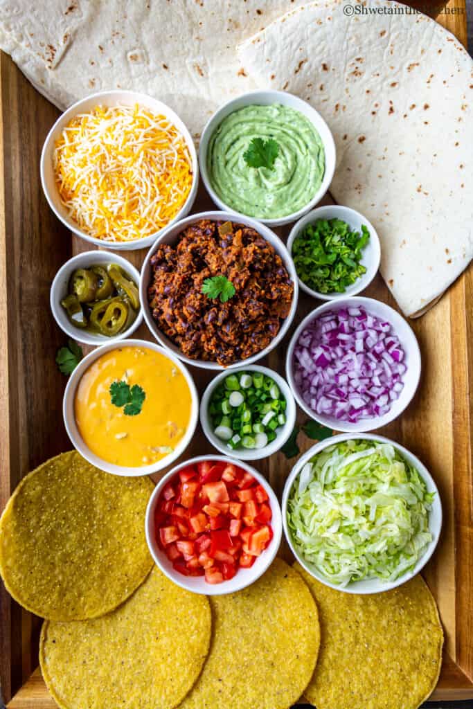 Vegetarian Crunchwrap Supreme - Shweta in the Kitchen