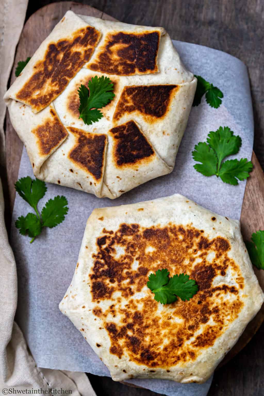 Vegetarian Crunchwrap Supreme - Shweta in the Kitchen