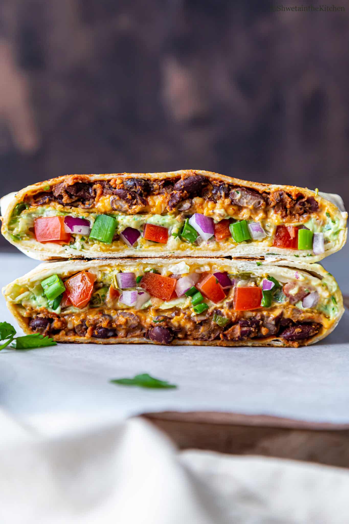 Vegetarian Crunchwrap Supreme - Shweta in the Kitchen