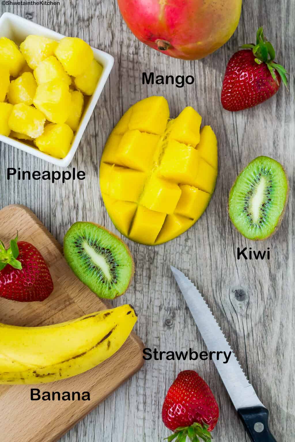Tropical Smoothie Recipe - Shweta in the Kitchen