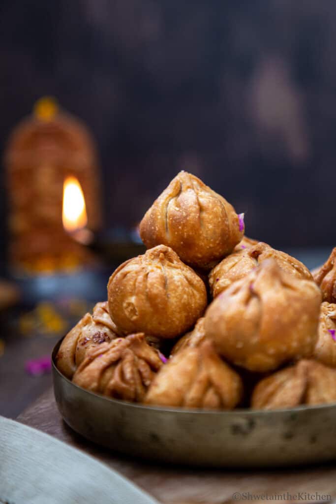 Fried Modak - Shweta in the Kitchen