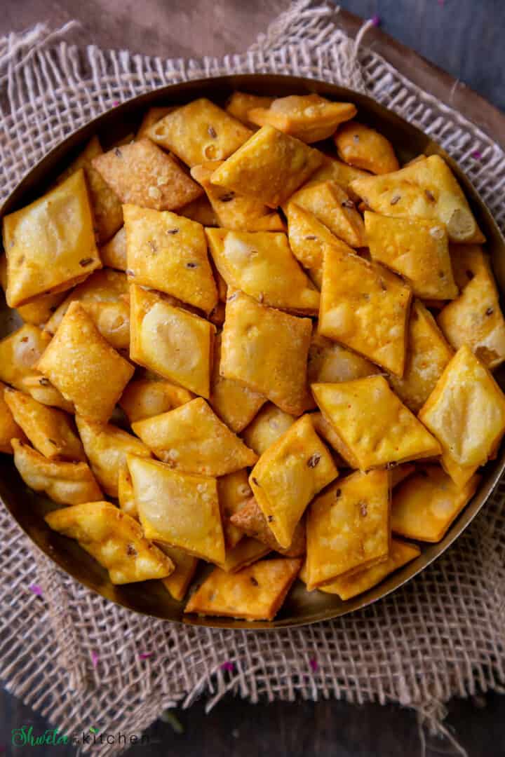 Spicy Shankarpali - Shweta in the Kitchen