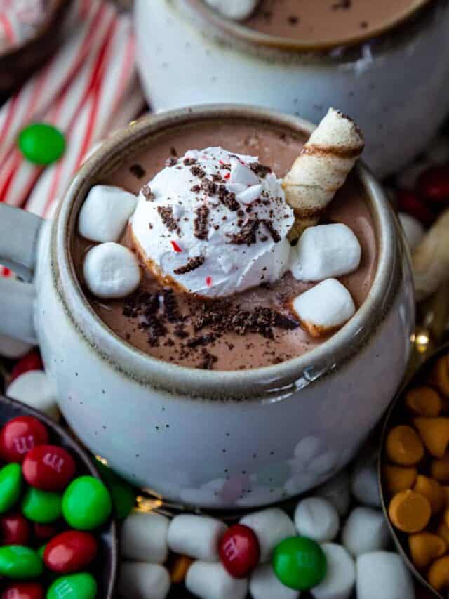 Easy Instant Pot Hot Chocolate - Shweta in the Kitchen