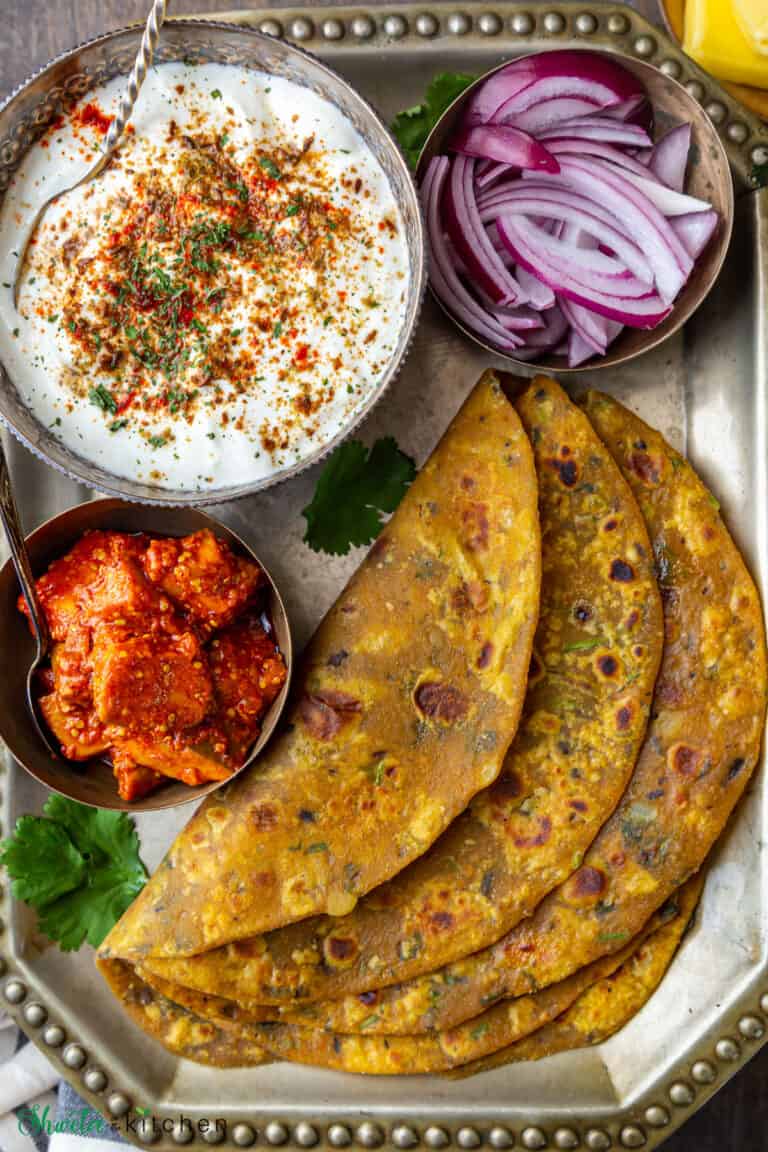 Leftover Dal Paratha - Shweta in the Kitchen
