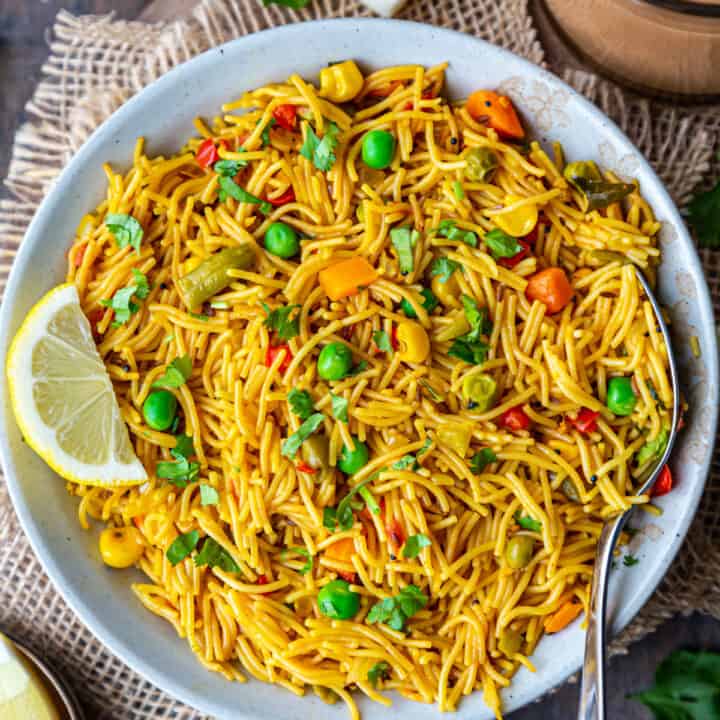 Semiya Upma | Vermicelli Upma - Shweta in the Kitchen
