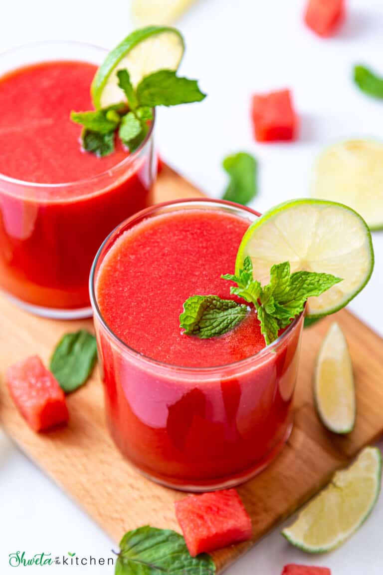 Fresh Watermelon Juice Recipe - Shweta in the Kitchen