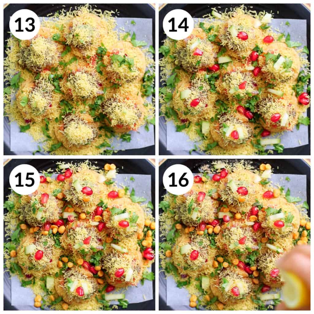 Sev Puri Recipe (Mumbai Style) - Shweta in the Kitchen