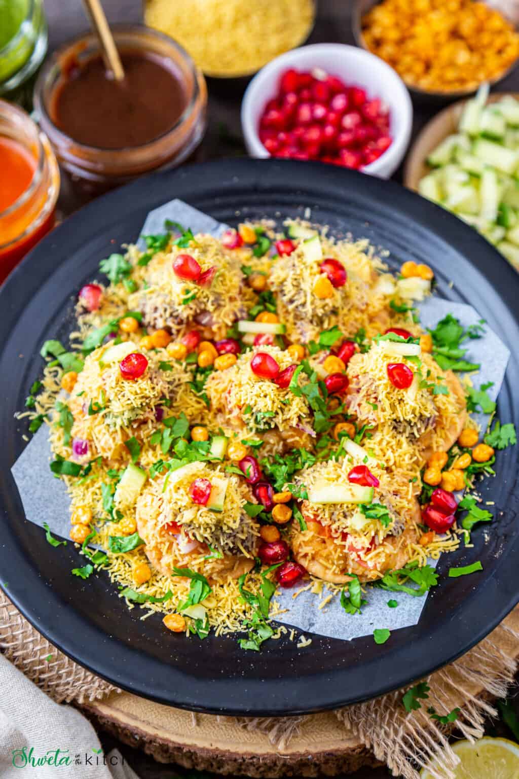 Sev Puri Recipe (Mumbai Style) - Shweta in the Kitchen
