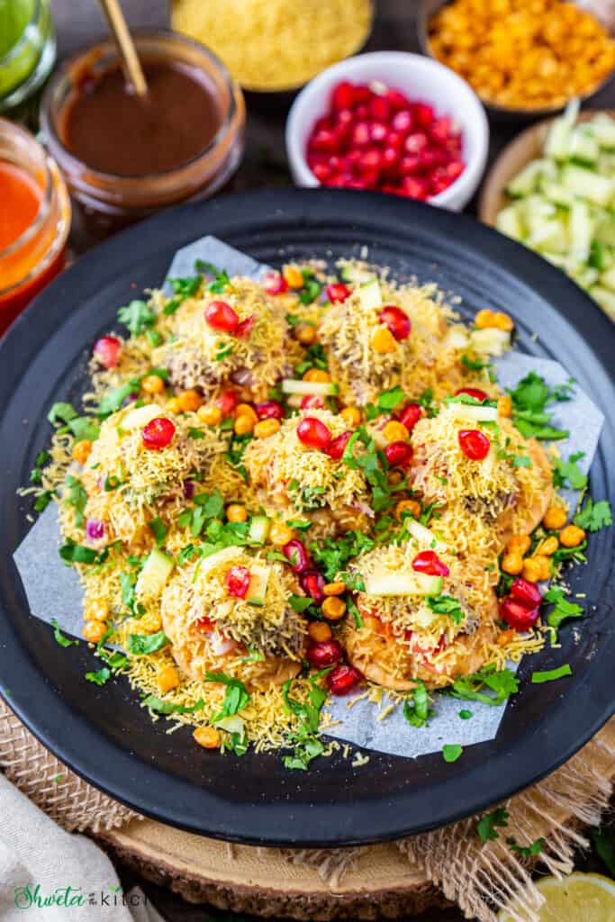 Sev Puri Recipe (Mumbai Style) - Shweta in the Kitchen