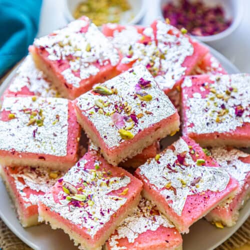 Coconut Burfi Recipe | Nariyal Barfi - Shweta in the Kitchen