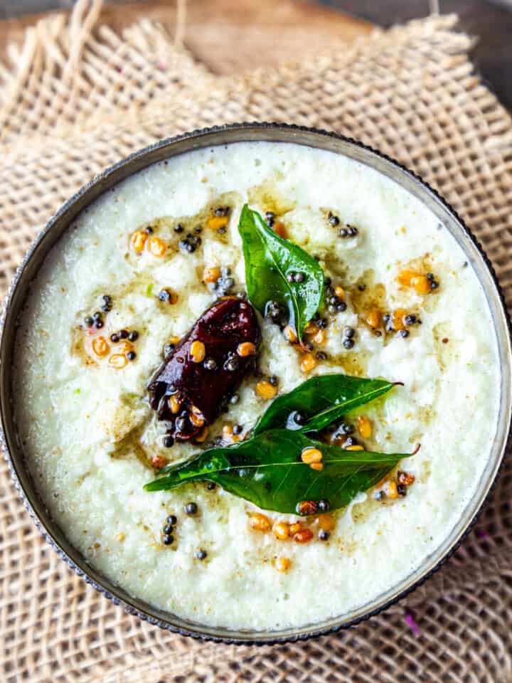 Red Chilli Garlic Chutney for Chaat - Shweta in the Kitchen