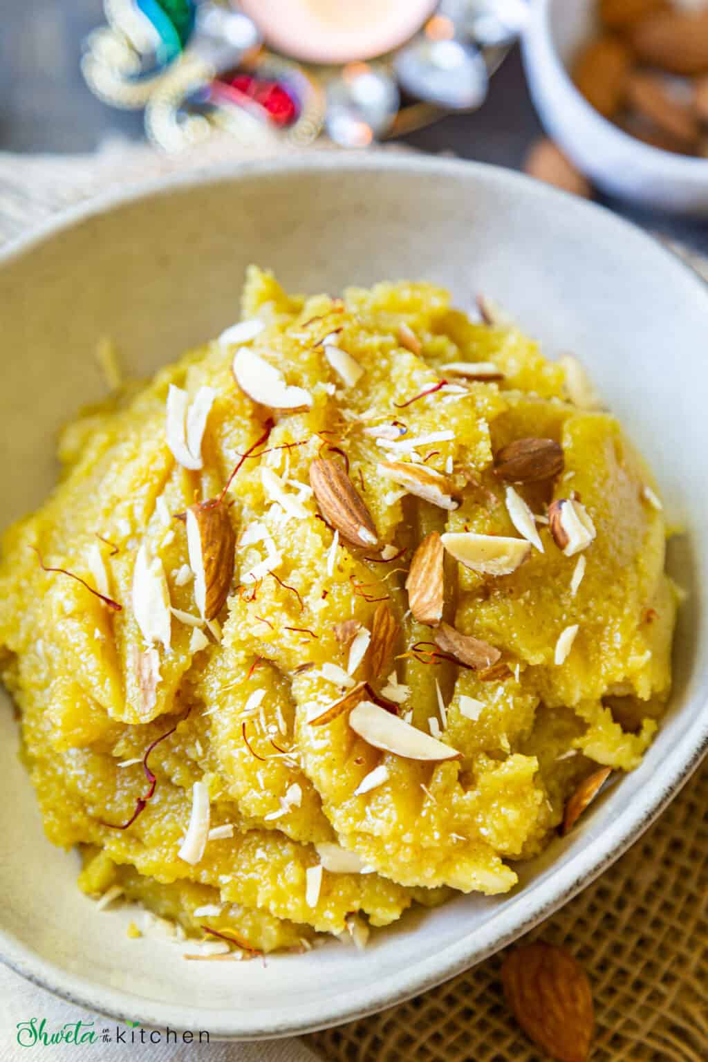 Badam Halwa Recipe - Shweta in the Kitchen