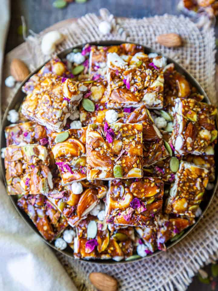 Crushed Peanut Chikki - Shweta in the Kitchen