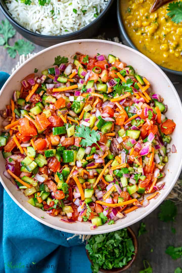 Easy Kachumber Salad | Indian Salad - Shweta in the Kitchen
