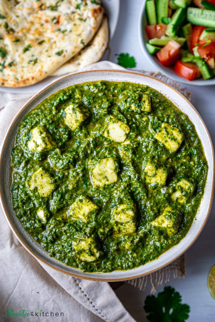 Palak Paneer Recipe (Instant Pot and Stovetop) - Shweta in the Kitchen