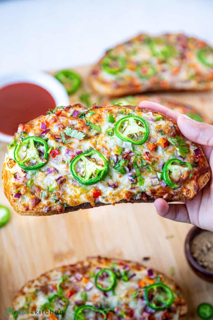 Chilli Cheese Toast - Shweta in the Kitchen