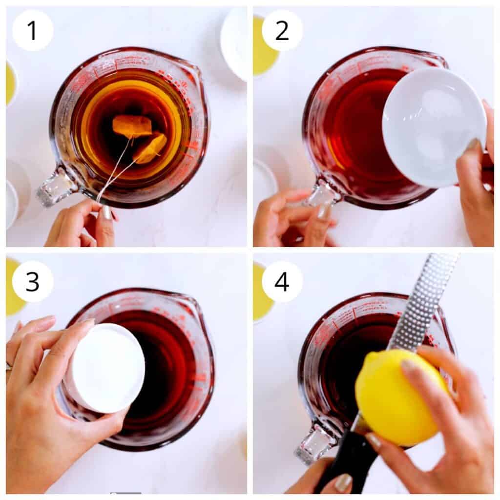 Lemon Iced Tea Recipe - Shweta in the Kitchen