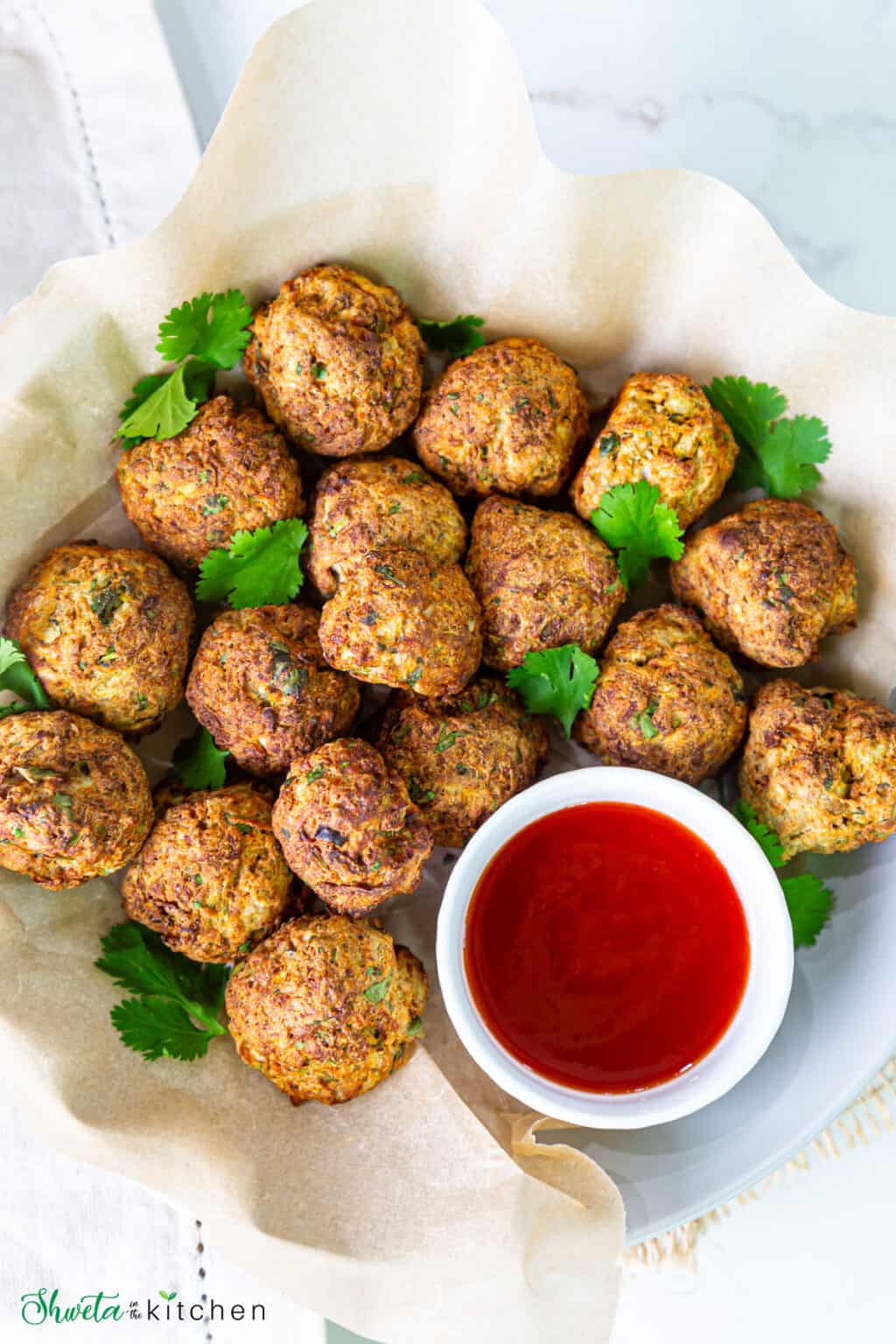 Lauki Kofta Curry (Air Fryer Bottle Gourd Kofte) - Shweta in the Kitchen