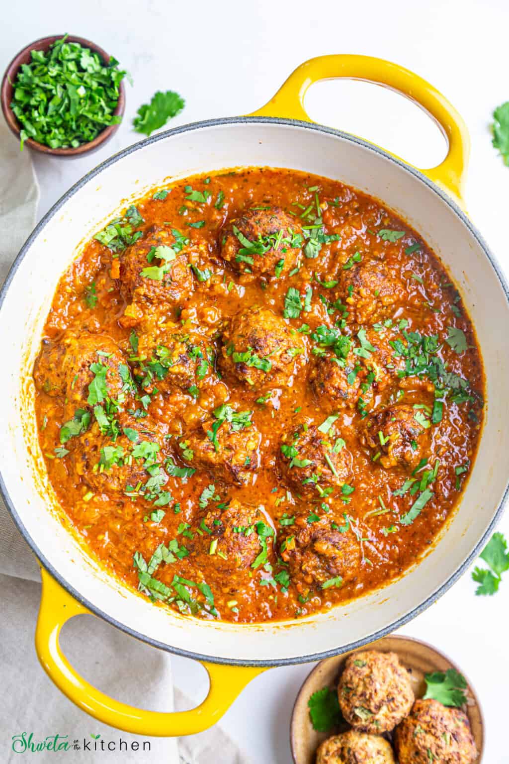 Lauki Kofta Curry (Air Fryer Bottle Gourd Kofte) - Shweta in the Kitchen
