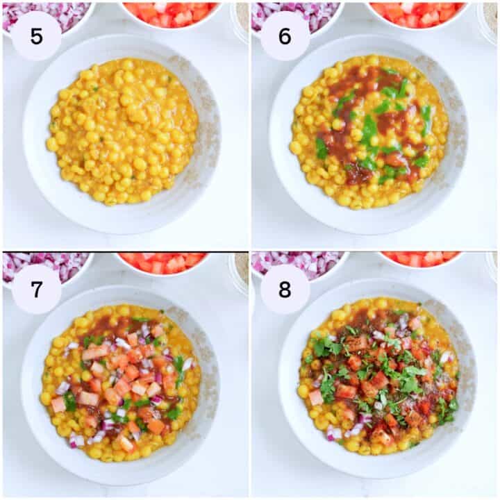 Easy Ragda Chaat | Matar Chaat - Shweta in the Kitchen