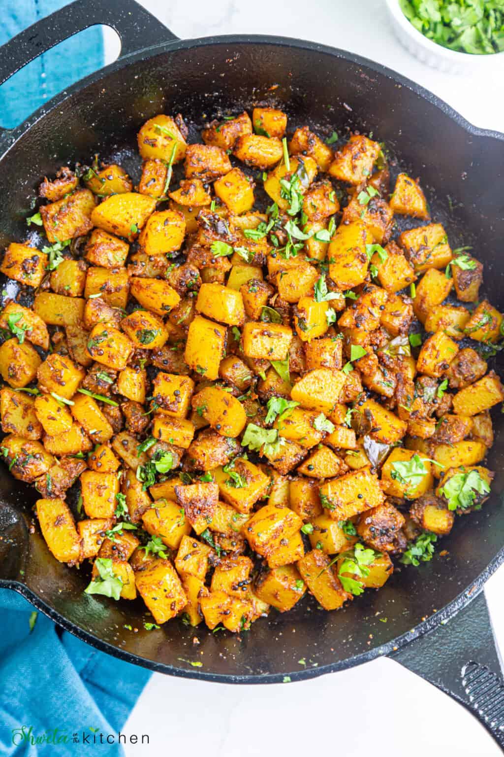 Potato Fry (Aloo Fry) - Shweta in the Kitchen