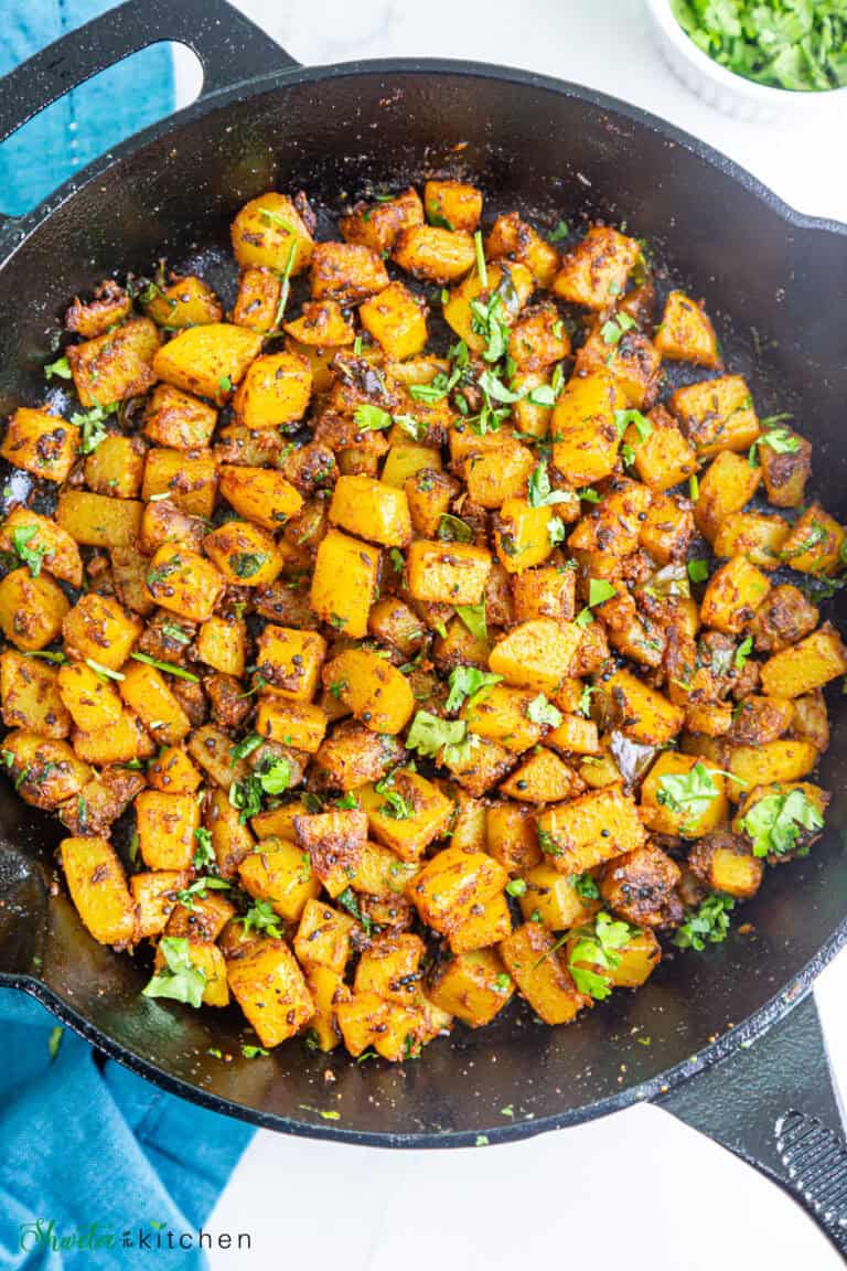 Potato Fry (Aloo Fry) - Shweta in the Kitchen