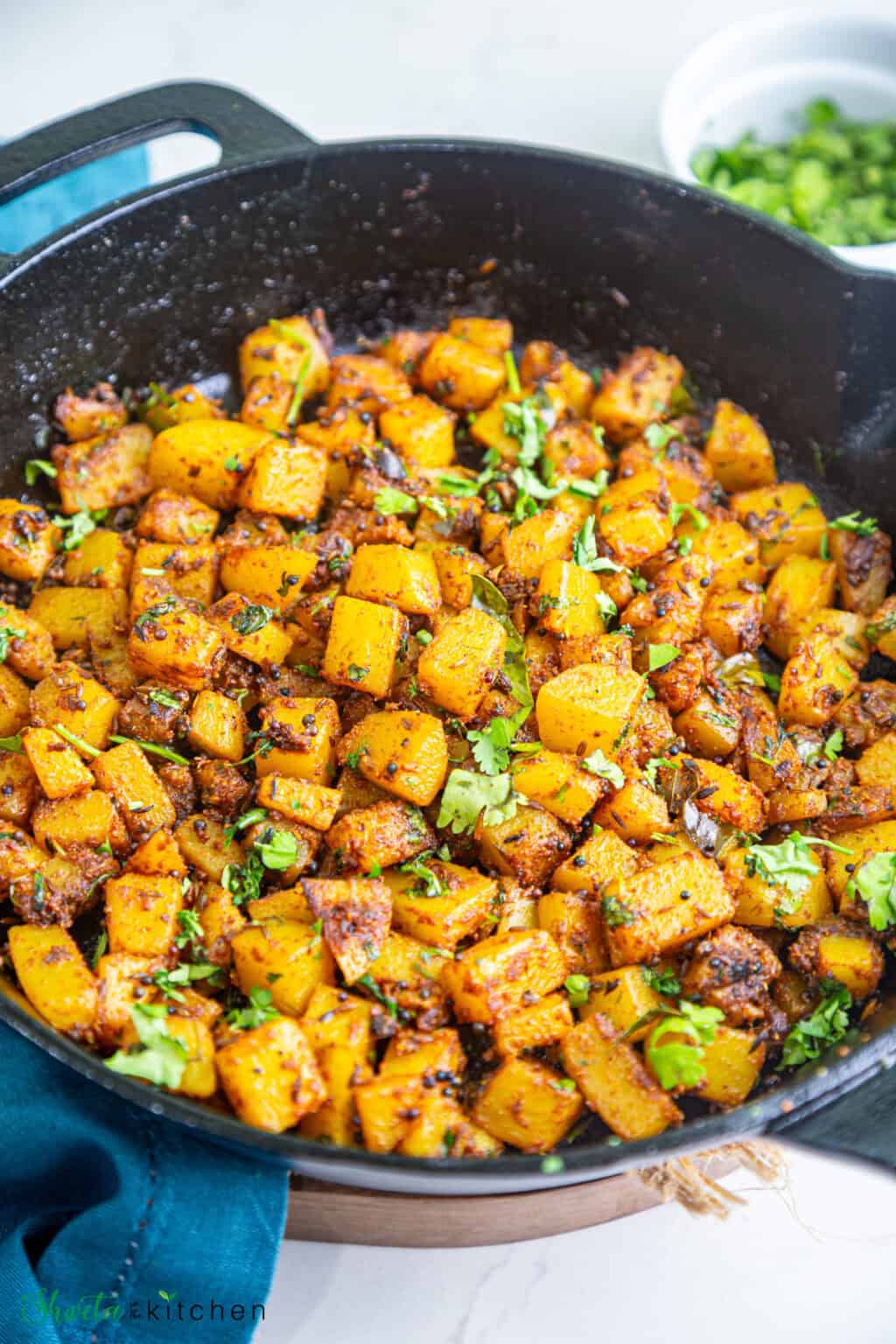 Potato Fry (Aloo Fry) - Shweta in the Kitchen
