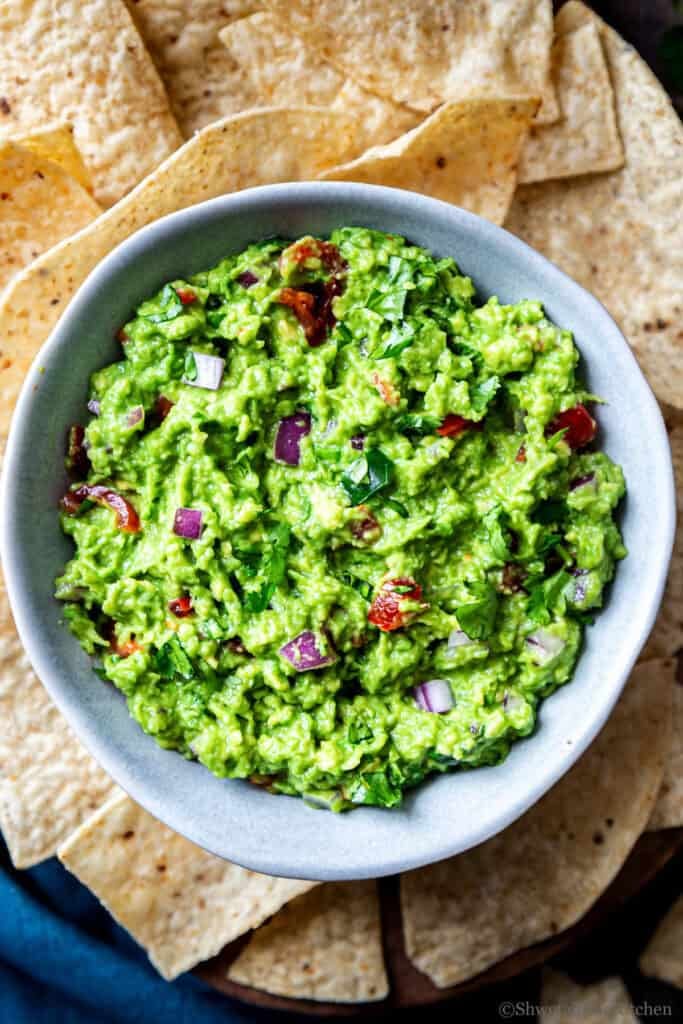 Spicy Guacamole Recipe - Shweta in the Kitchen