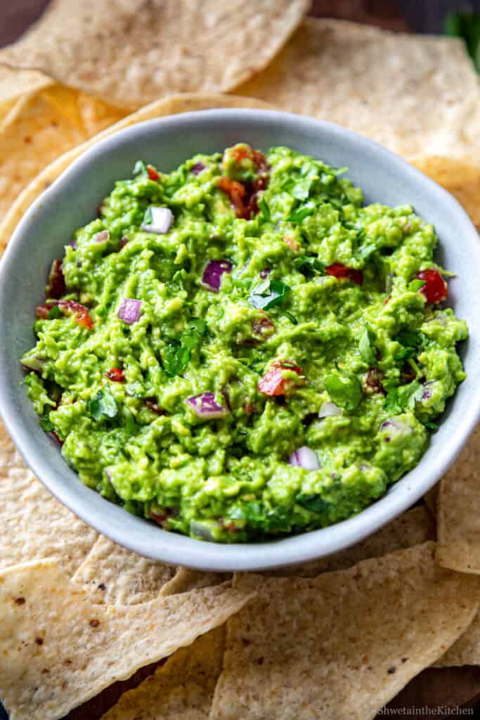 Spicy Guacamole Recipe - Shweta in the Kitchen
